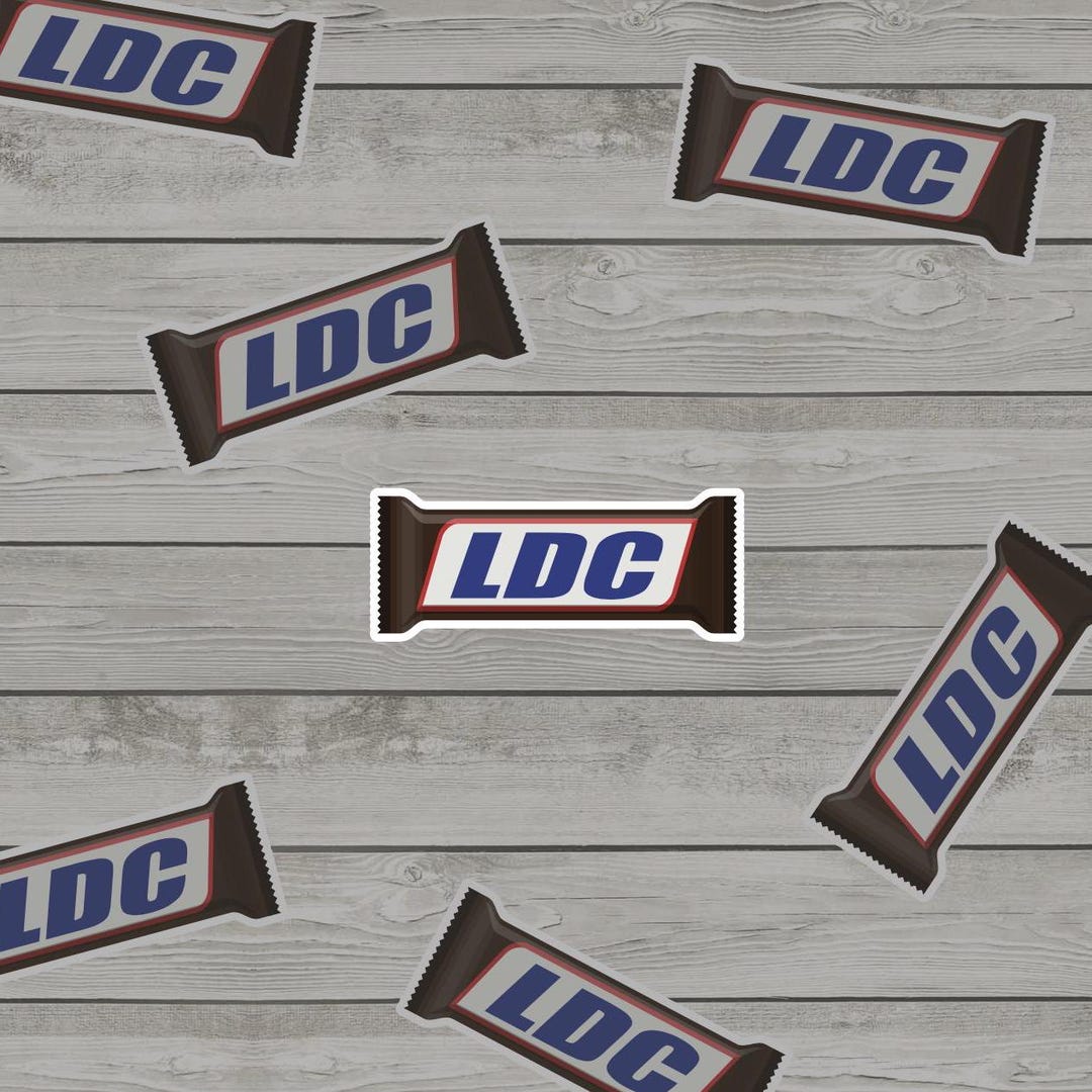 LDC Stickers (10ct) - Etsy