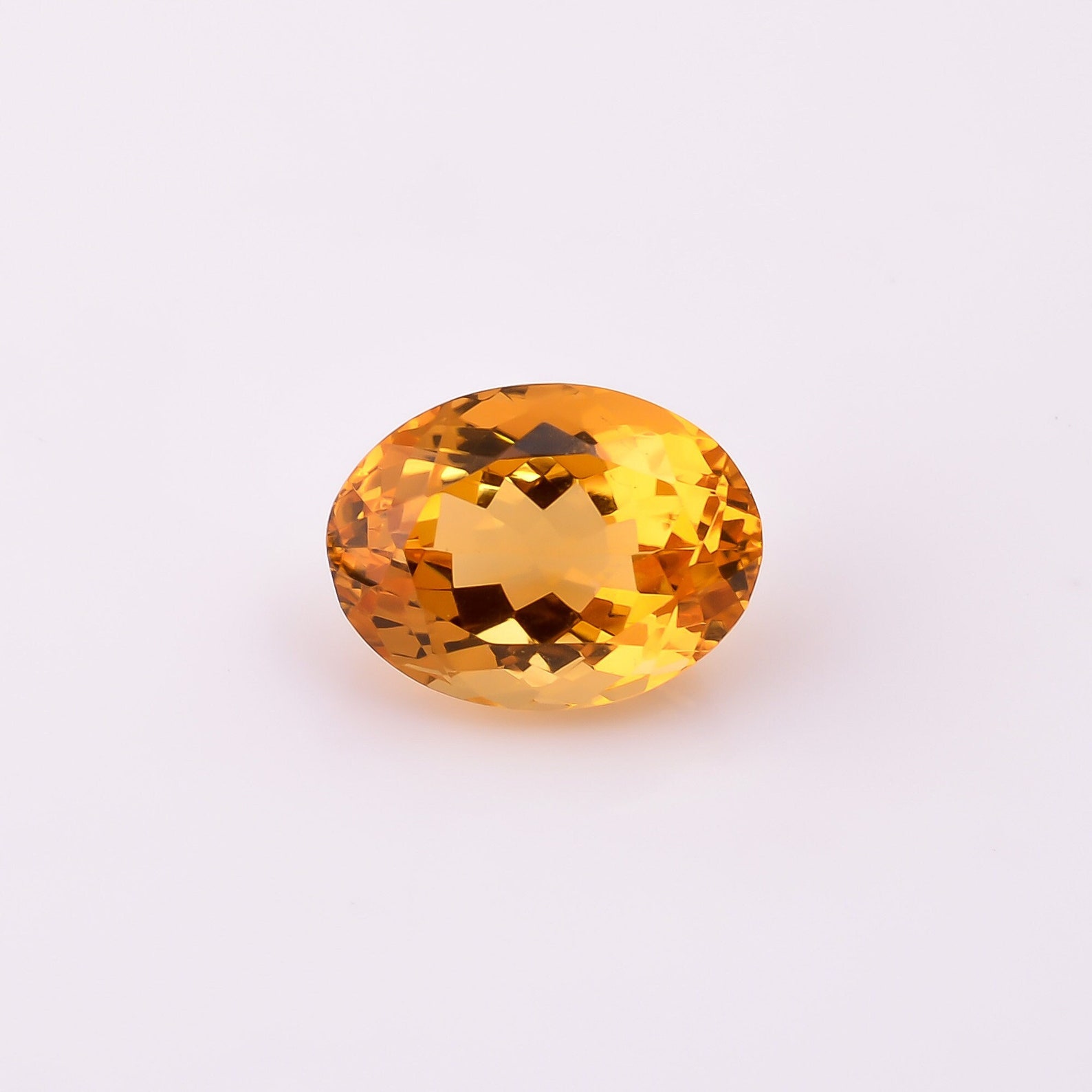 Natural Citrine Quartz Oval Shape Loose Gemstone Making for - Etsy