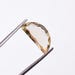 100% Natural Lemon Half Moon Shape Gemstone, Lemon Quartz D Shape ...