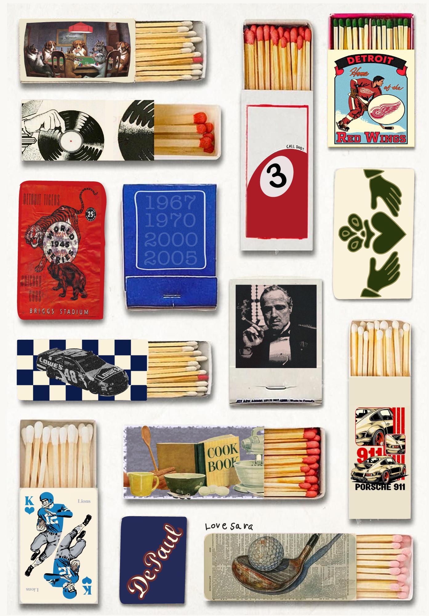 Custom Matchbox Poster - Etsy