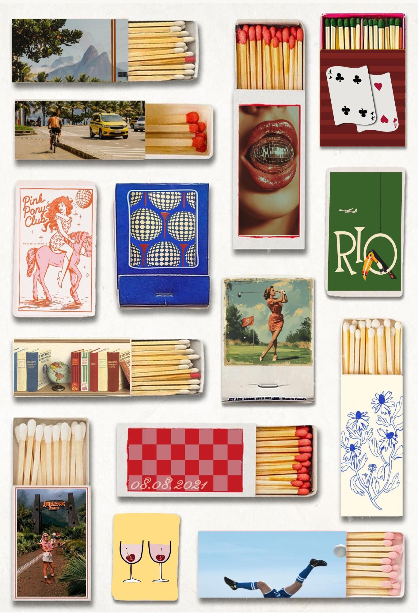 Custom Matchbox Poster - Etsy