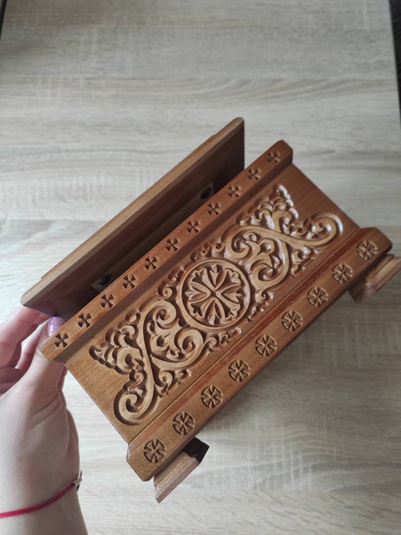 Reliquary Casket Small Wooden Cross for Holy Relics Saver - Etsy