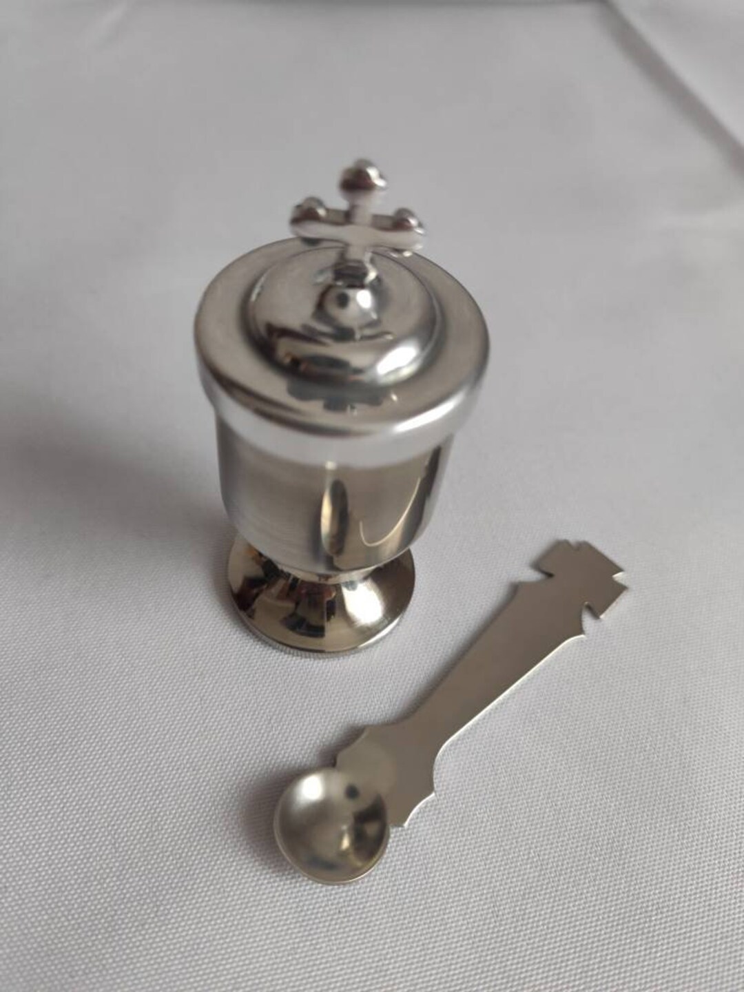 Portable Orthodox Chalice Set: 5ml Holy Communion Cup & Spoon - Etsy