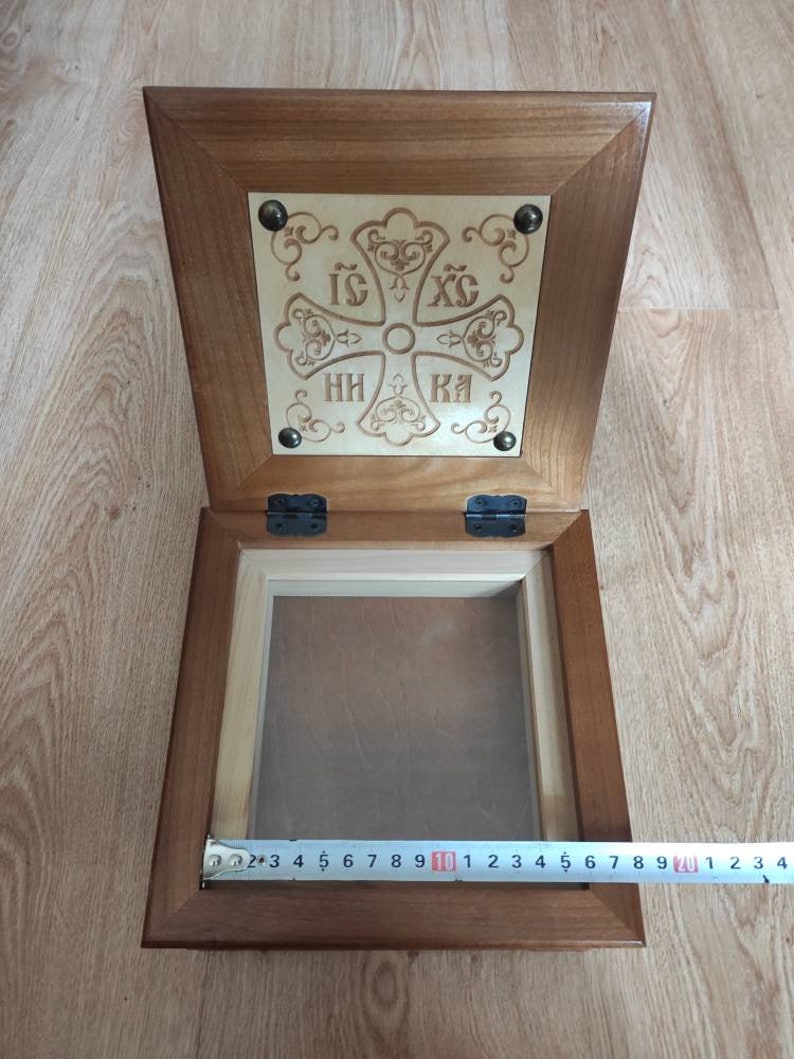 Reliquary Casket Small Wooden Cross for Holy Relics Saver - Etsy