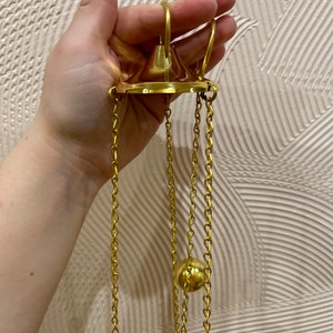 Handmade Gold Church Incense Burner: Liturgical Censer With Chains - Etsy
