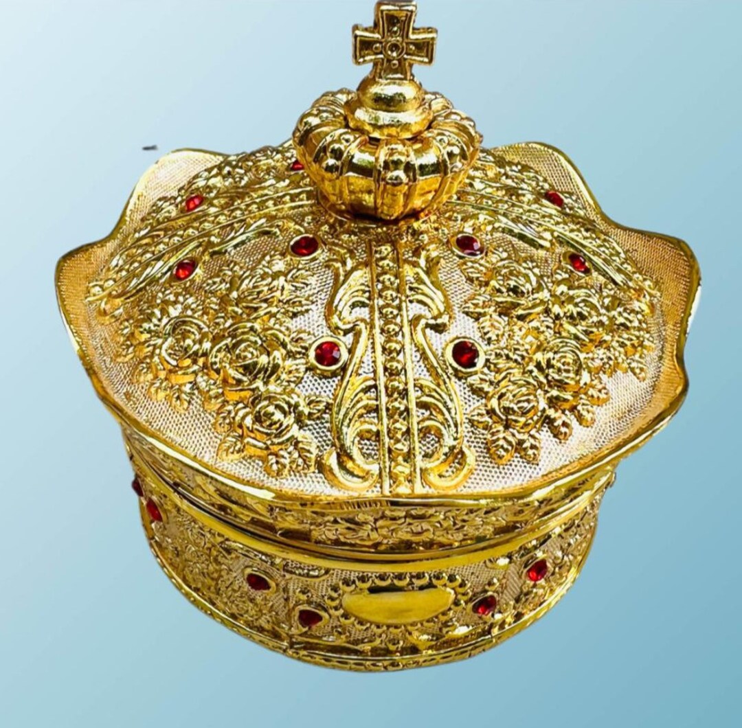 Reliquary Small Metal Cross for Holy Relics 5cm Saver Icons - Etsy