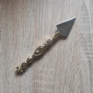 Liturgical Spear, Orthodox Communion Spear for Prosphora, Engraved ...