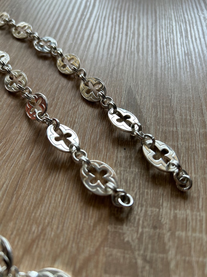 Brass Pectoral Cross Chain for Priest - Silver Imitation - Etsy