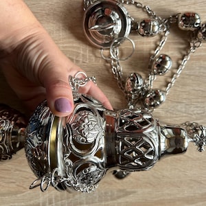 Church Incense Burner With Chains, New Censer, Vessels for Priest ...