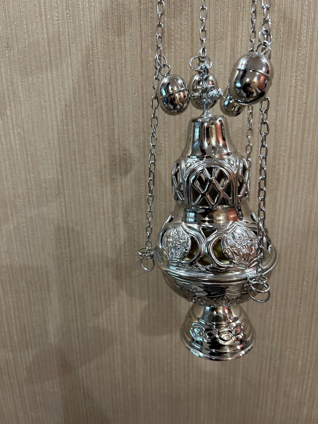 Church Incense Burner With Chains, New Censer, Vessels for Priest ...