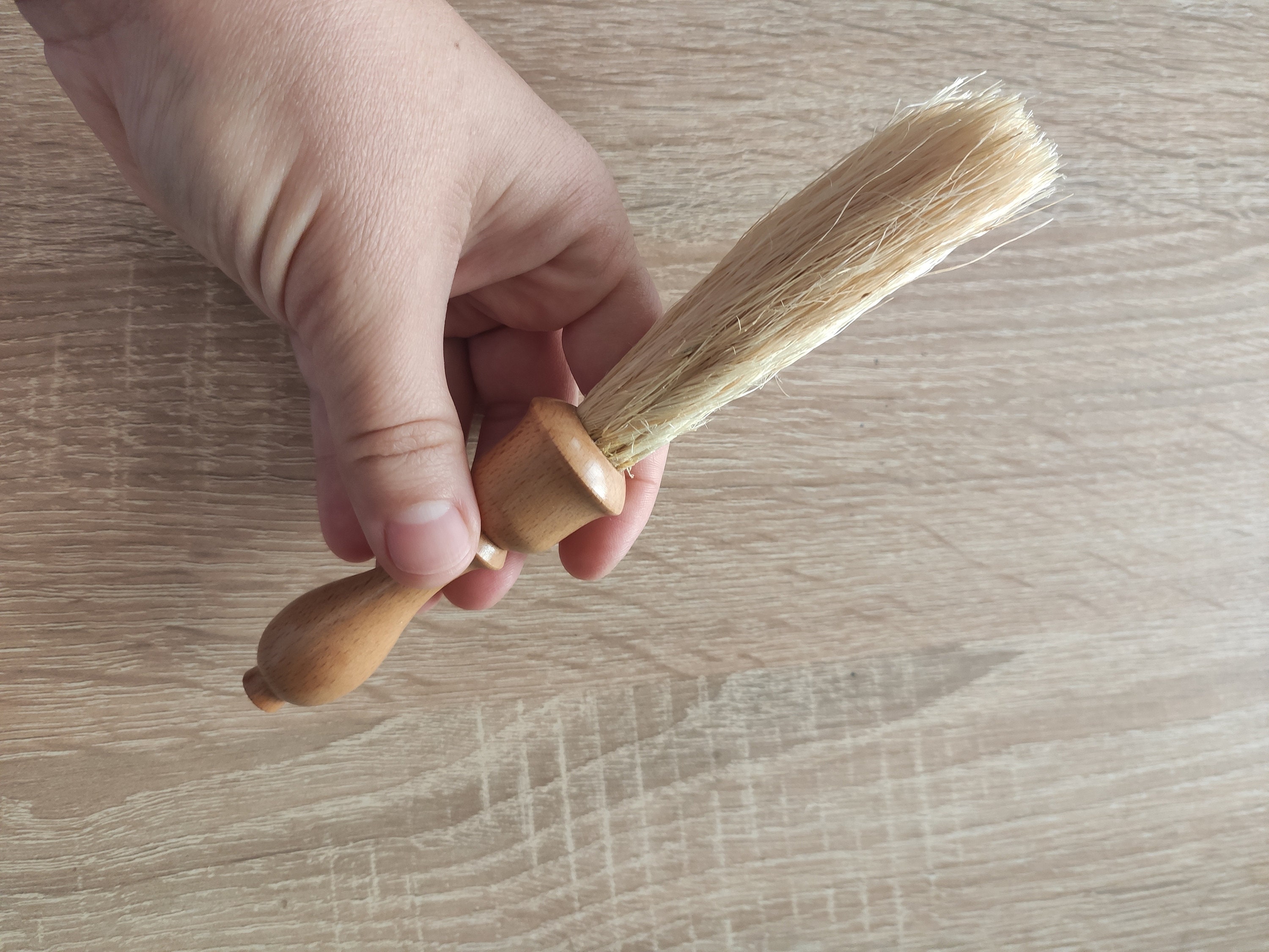 Small Portable Aspergillum, Wooden Aspersorium, Holy Water Brush ...