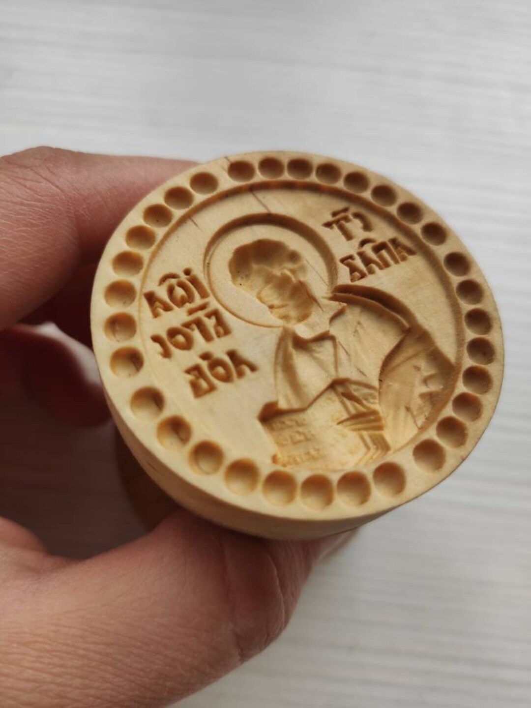 Prosphora Stamps, 50 Mm Diameter, John the Theologian, Orthodox ...