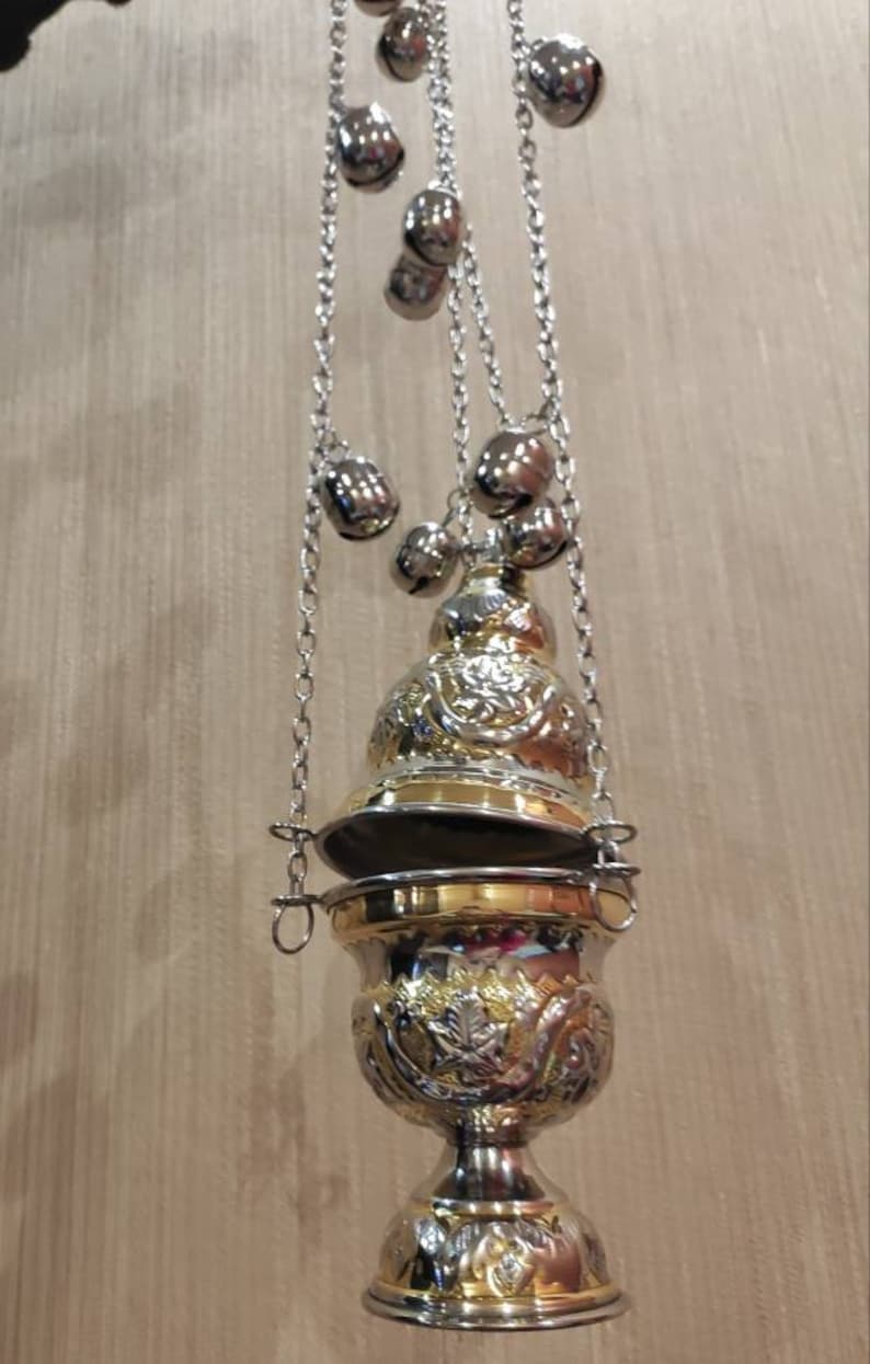 Church Incense Burner With Chains, New Censer, Vessels for Priest ...