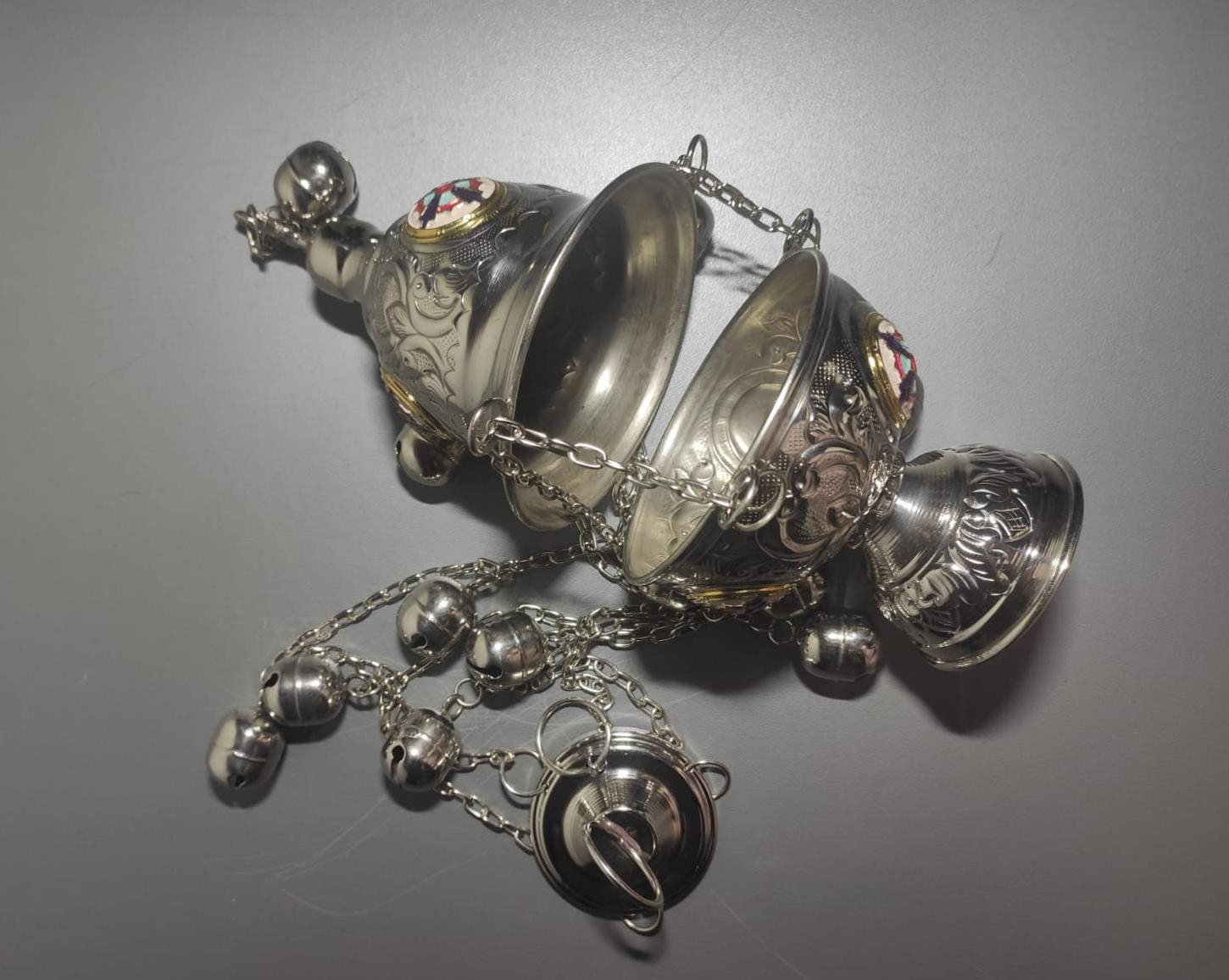 Church Incense Burner With Chains New Censer Vessels for - Etsy