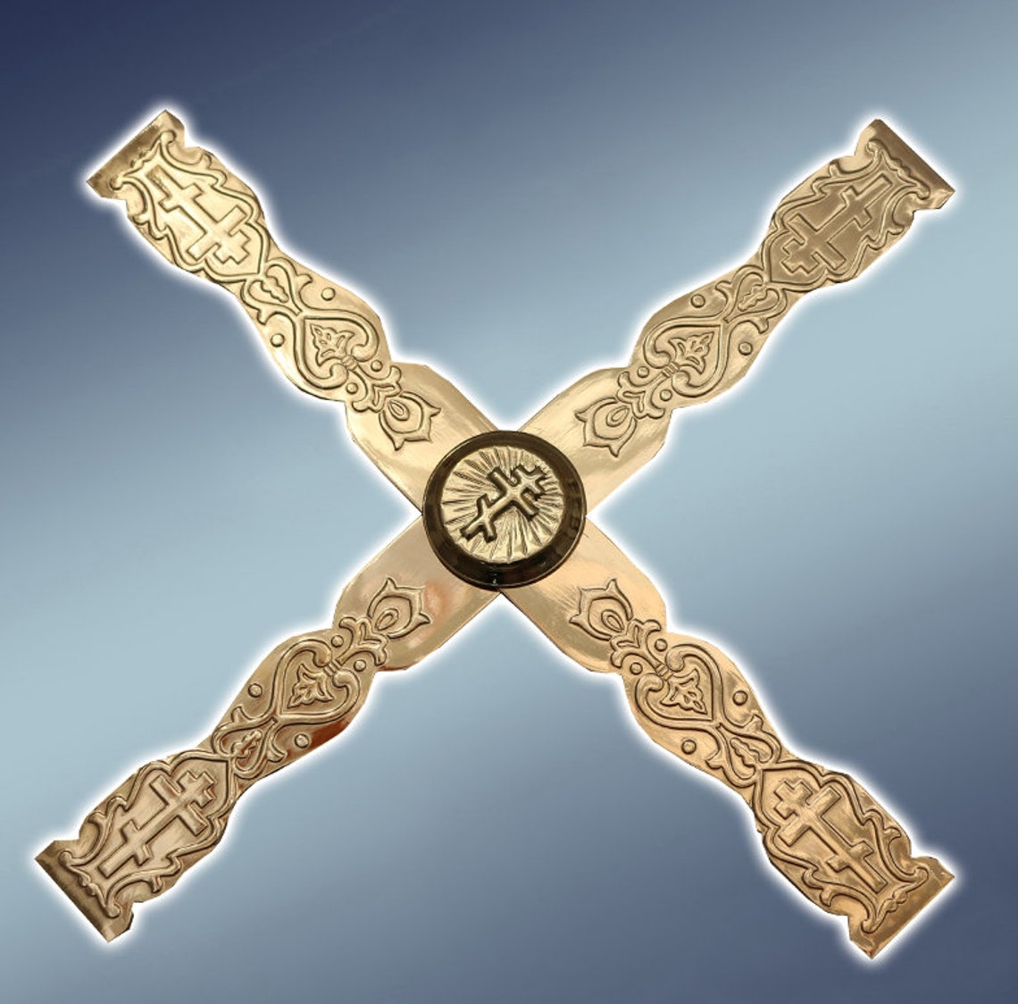 Eucharistic Star Liturgical Star Communion Star Gold Plated - Etsy