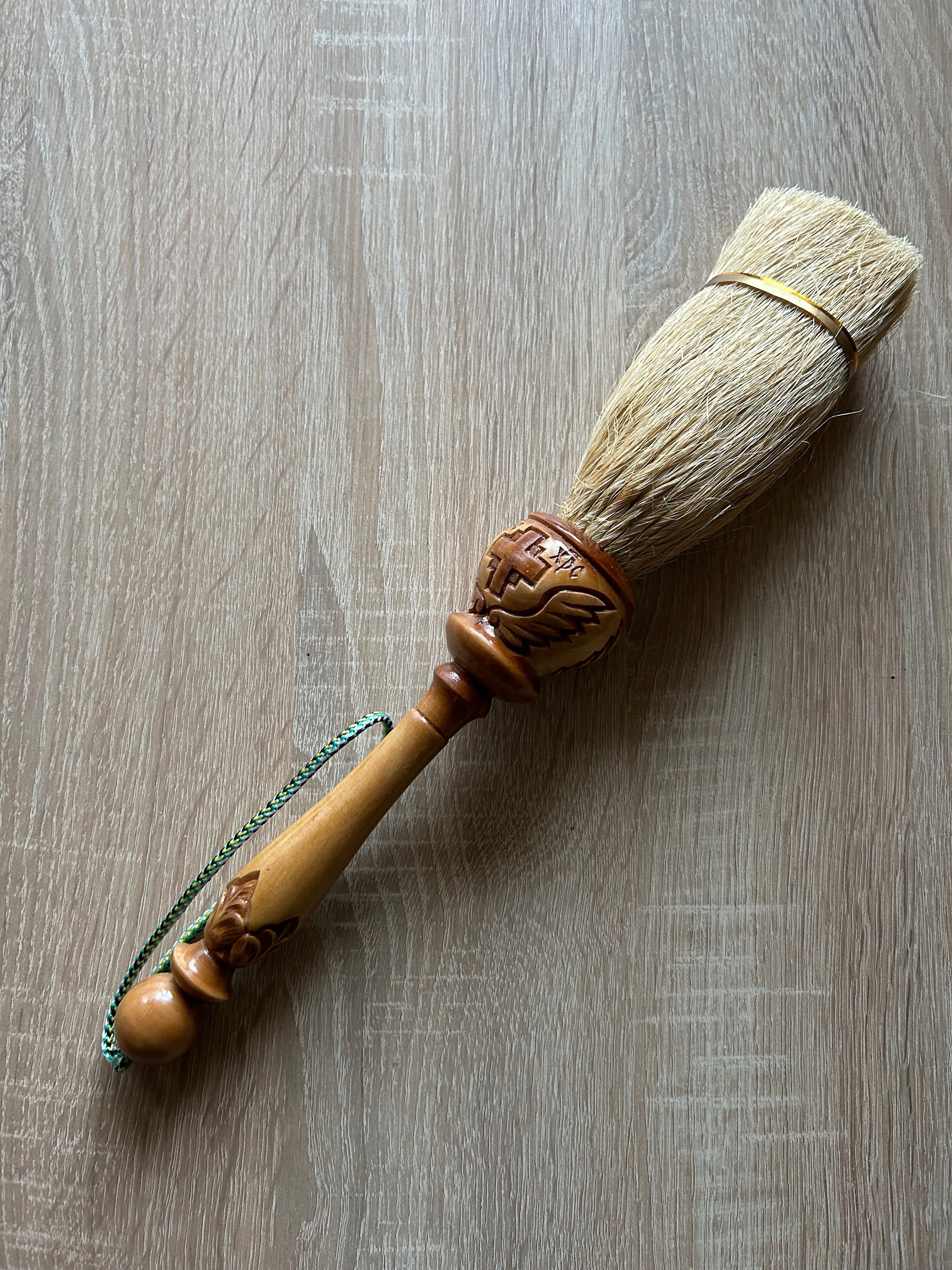 Liturgical Set: Steel Spear, Portable Aspergillum & Anointing Brush - Etsy