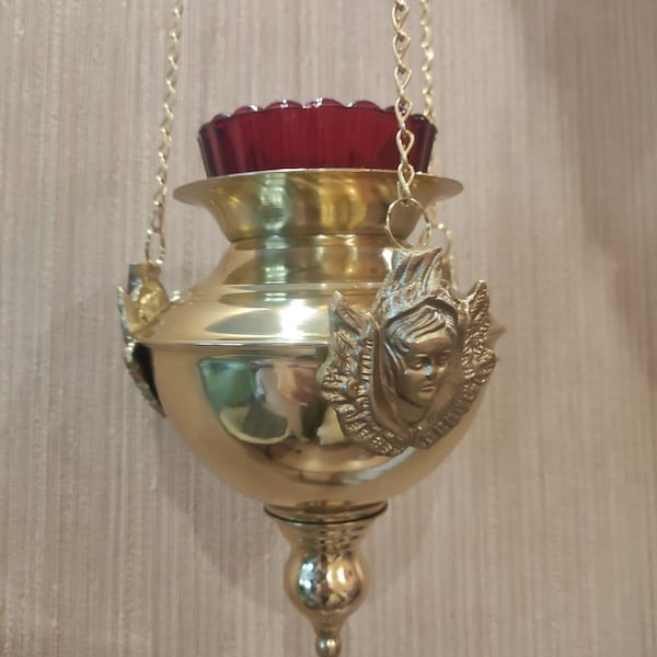 Orthodox Hanging Lamp - Etsy