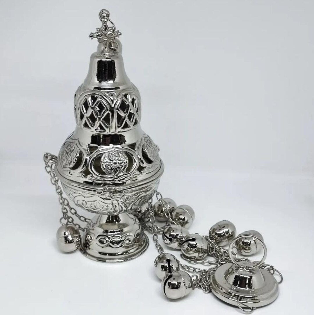 Church Incense Burner With Chains, New Censer, Vessels for Priest ...