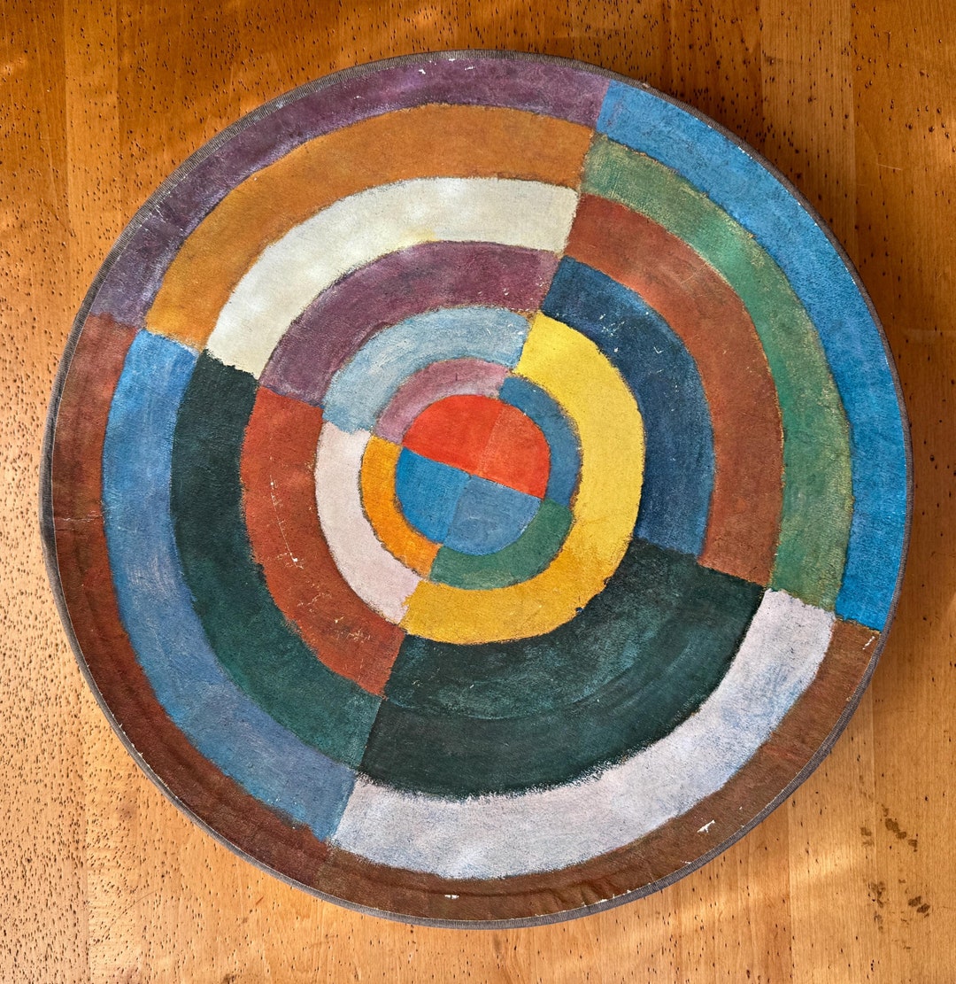 1970 Springbok Circular Puzzle Modern Abstract Art by Robert Delaunay ...