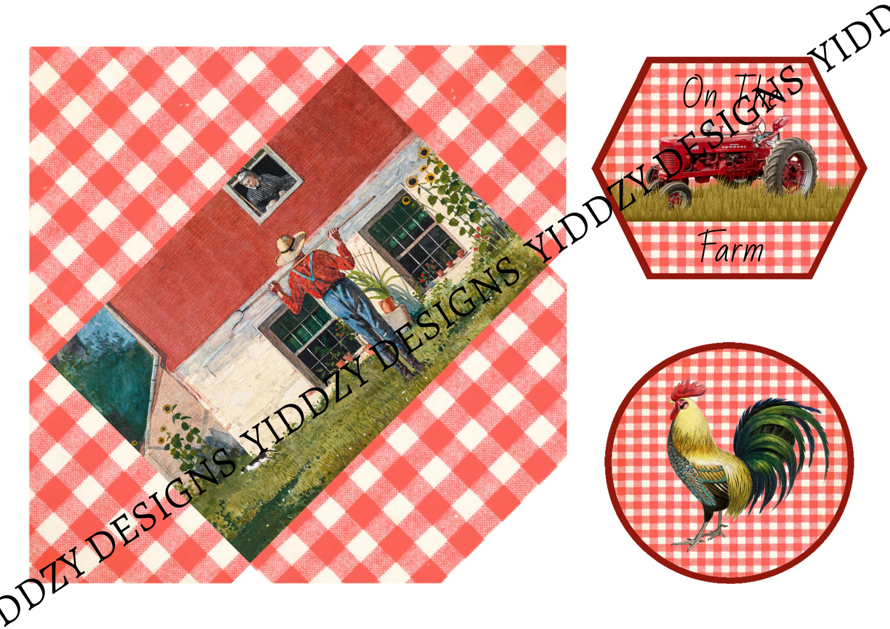 Farm Ephemera Junk Journal Kit - Etsy