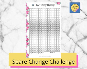 Spare Change Savings Challenge - Etsy UK