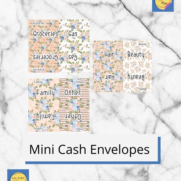 Mini Envelope Wallet - Etsy