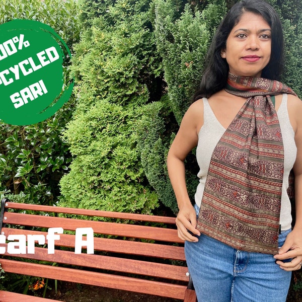 Upcycled Scarf - Etsy