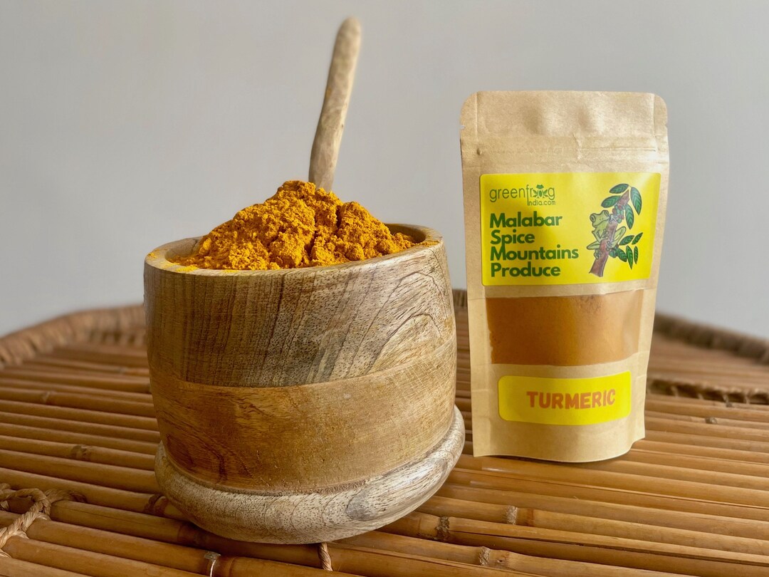 Kerala Turmeric Powder: Freshly Harvested, High Curcumin (6.5%) - Etsy