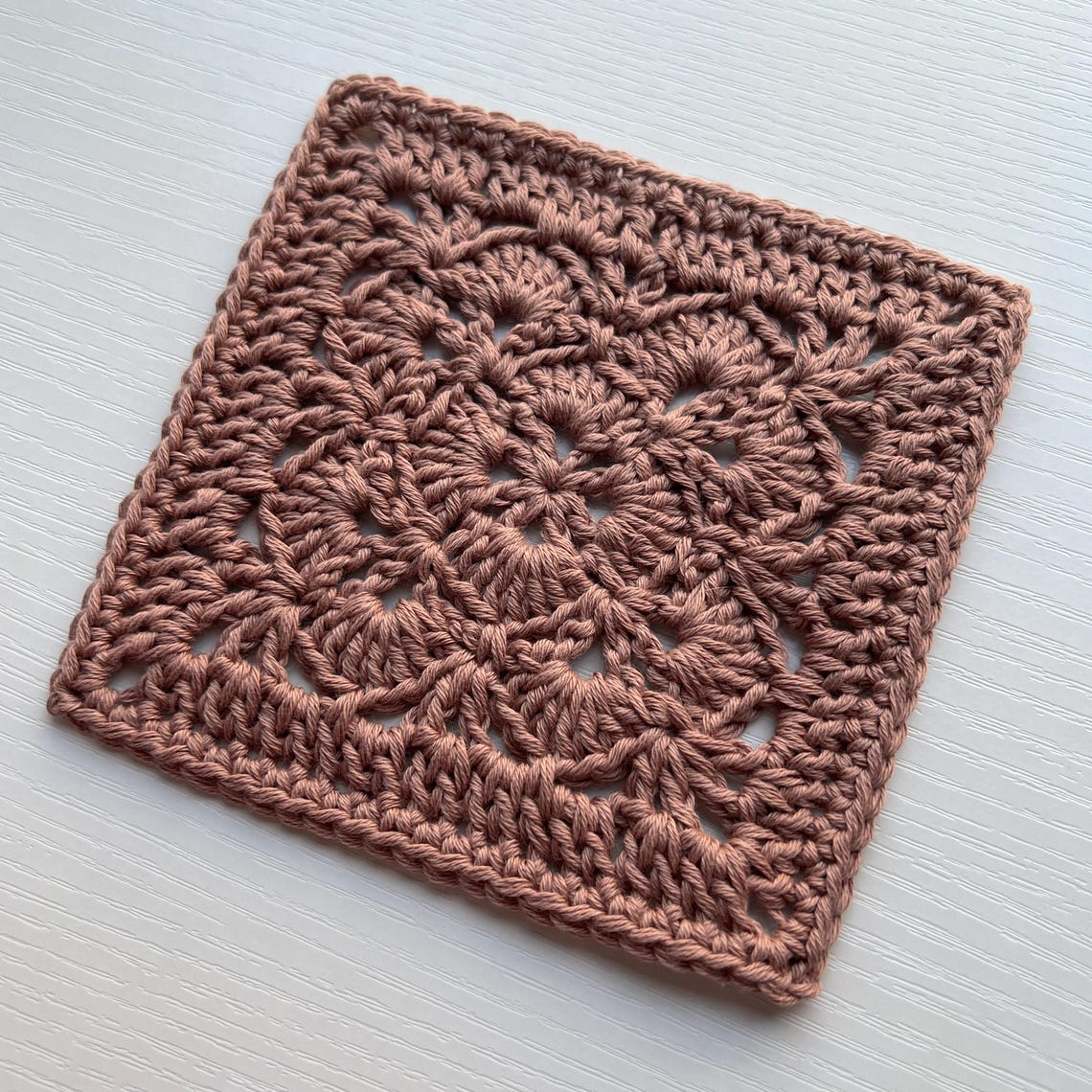 Shell Stitch Granny Square Pattern - Crochet Pattern - Digital Download ...