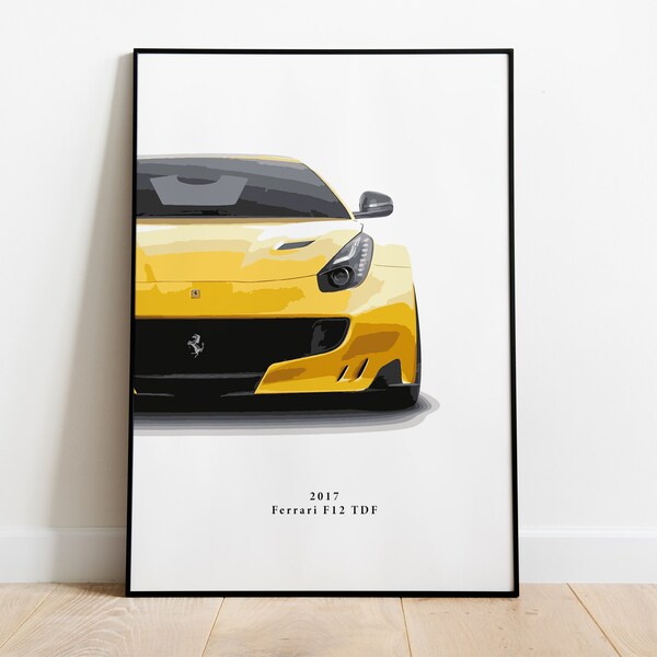 Ferrari F12 Classic - Etsy