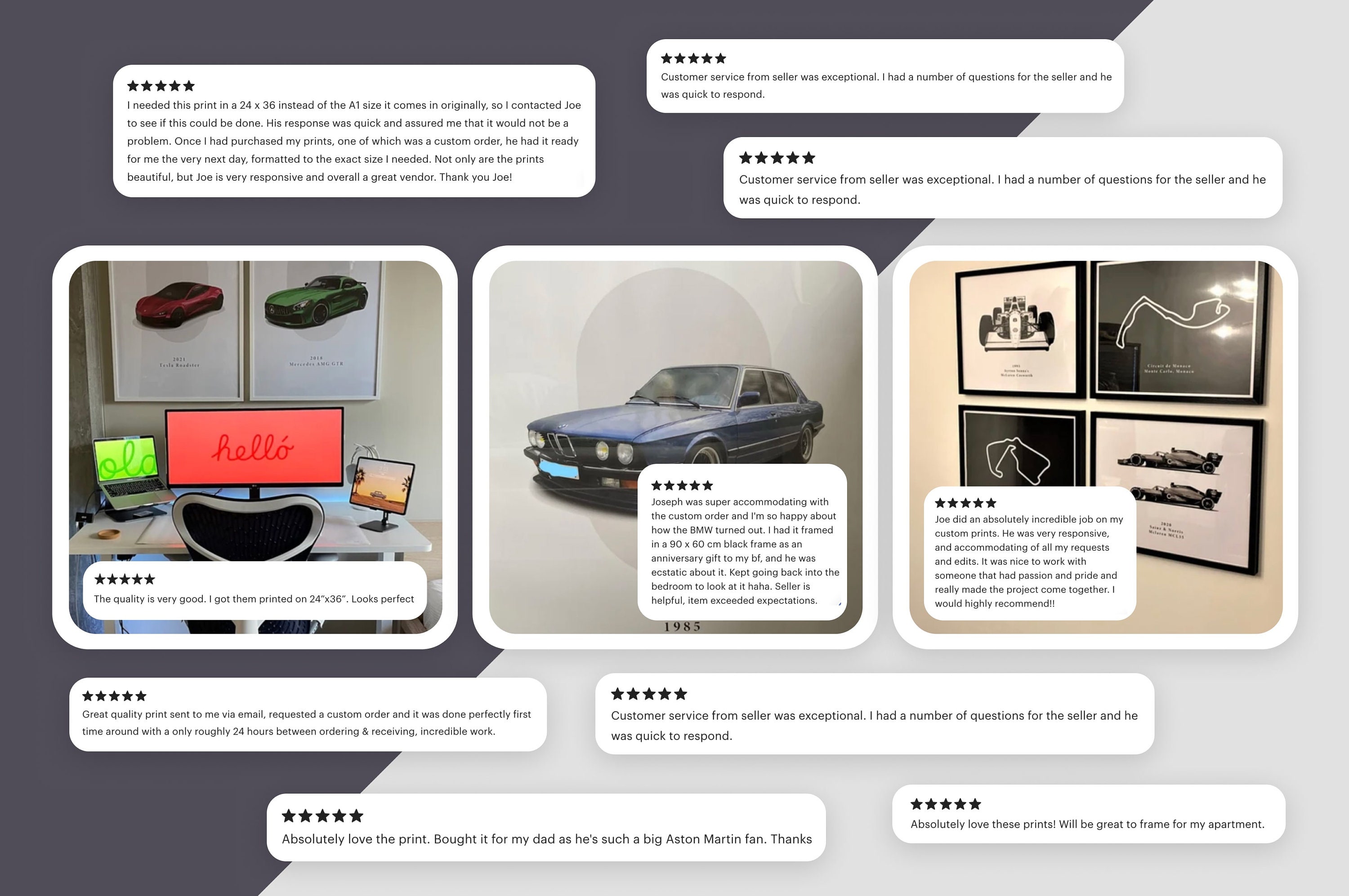 PRINTABLE Custom Car Print Classic Car Prints for a Car Enthusiast ...