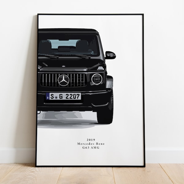 Mercedes Benz G63 Amg Poster - Etsy