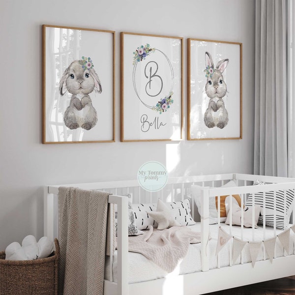 Bunny Nursery Decor - Etsy
