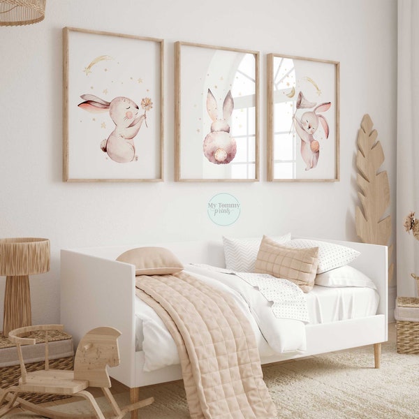 Bunny Nursery Decor - Etsy