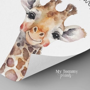 Set of 3 Safari Animal Prints Safari Theme Nursery Prints Jungle ...