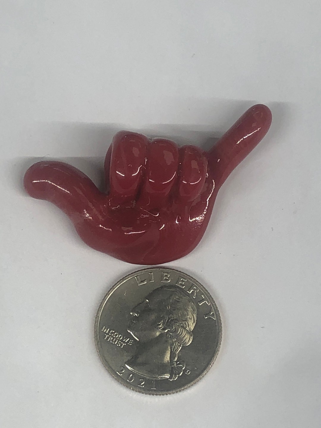 Glass Shaka Pendant - Etsy