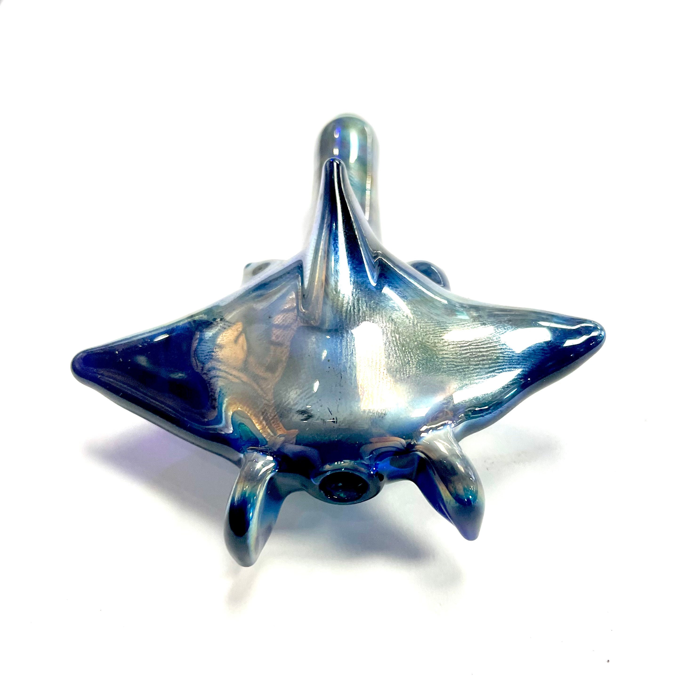 Glass Manta Ray Pipe - Etsy