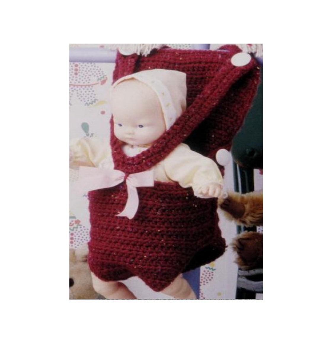 Baby Backpack Carrier Crochet Pattern Baby Backpack Crochet Pattern PDF ...