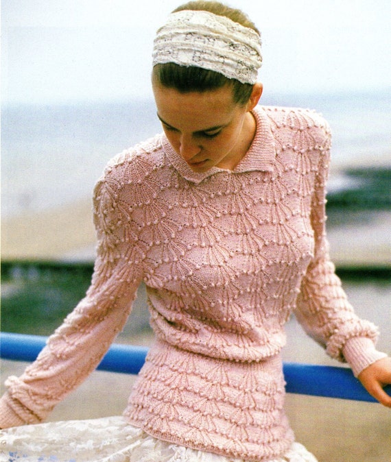 Knitting Patterns Shell Lace Knitting Lace And Eyelets :: New Stitch A