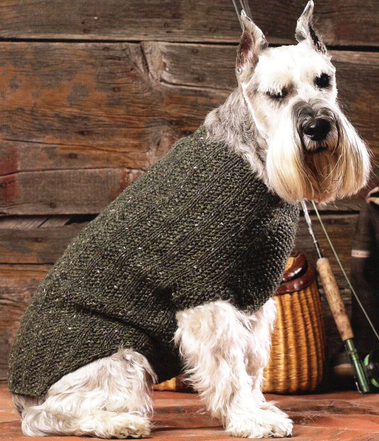 Dog Sweater Coat Knitting Pattern Dog Sweater Jacket Knitting Pattern ...