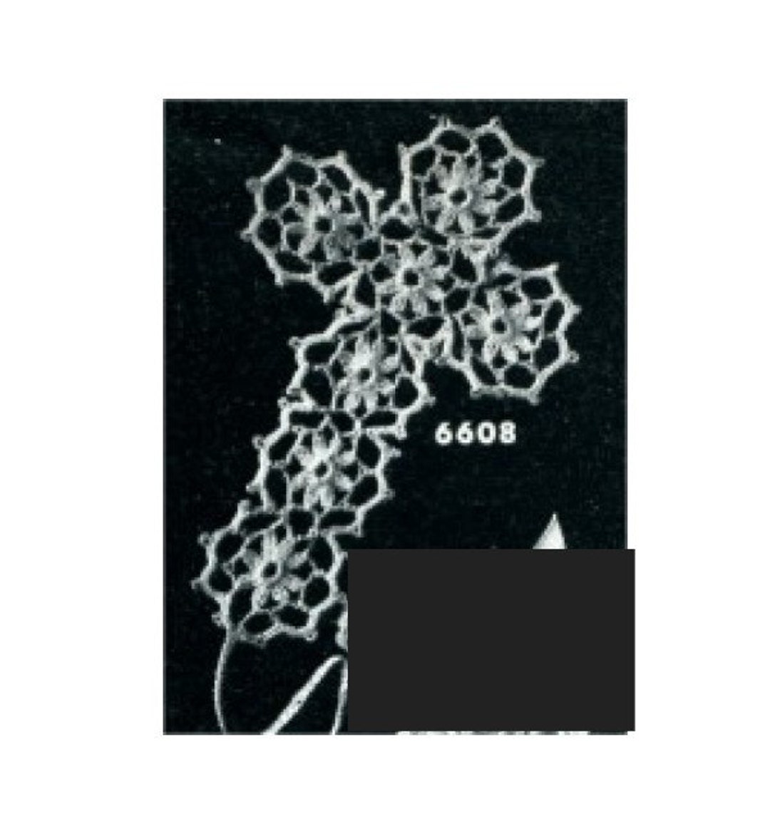 Cross Bookmark Crochet Pattern Lace Cross Bookmark Crochet Pattern PDF ...