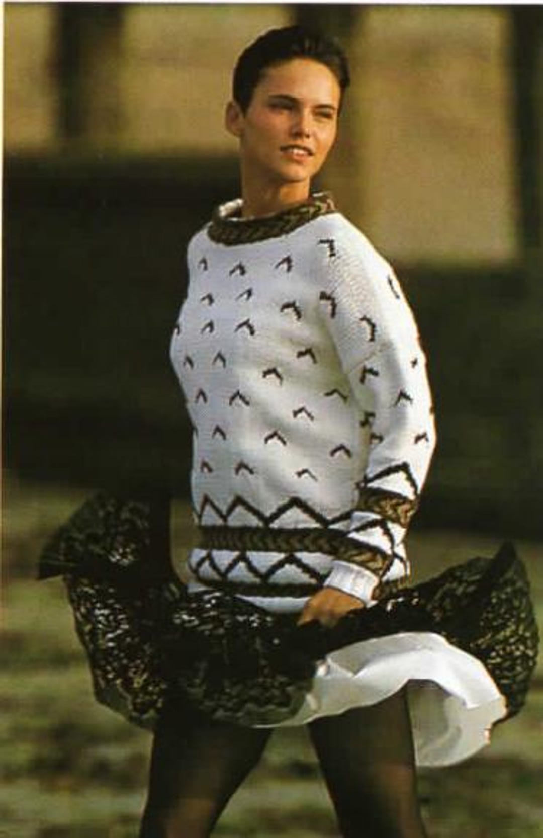 Seagull Sweater Knitting Pattern Pullover Sweater Knitting Pattern PDF ...