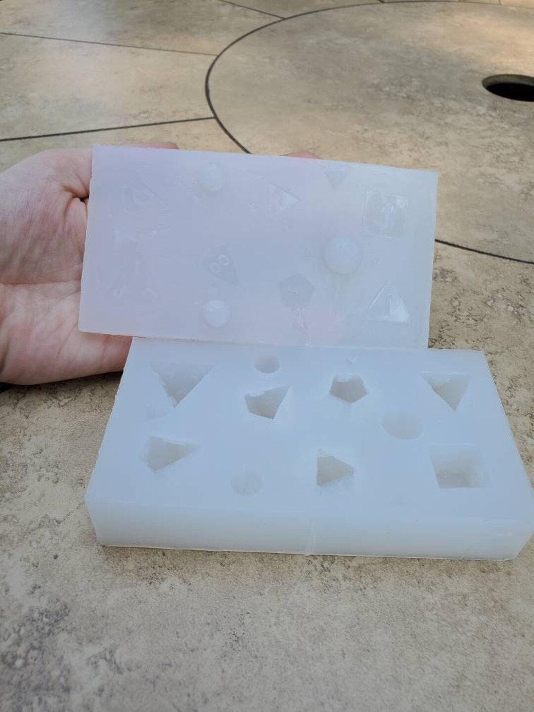 Sharp Edge Dice Set Mold - Etsy