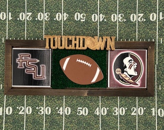 Florida State University FSU Wall Hanging Logo Seminole - Etsy