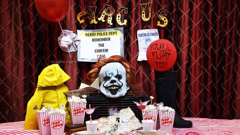 Digital Printable Instant Download Pennywise Stephen King IT Movie ...