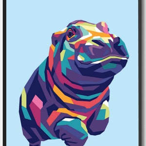 Hippo Limited Poster Artwork - Professional Wall Art Merchandise (more ...