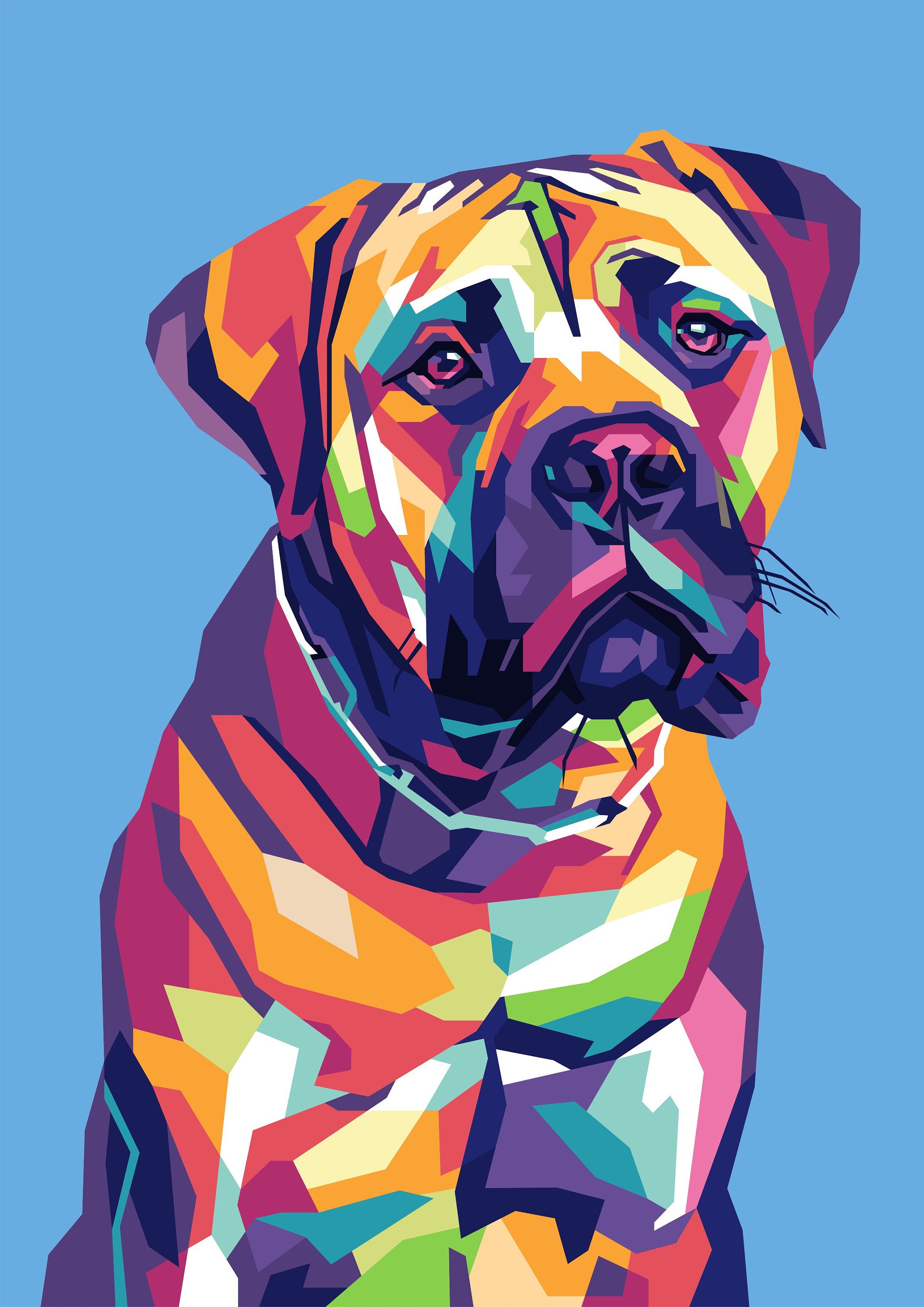 Mastiff Limited Poster Artwork - Professional Wall Art Merchandise ...