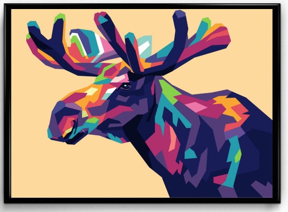 Moose Limited Poster Artwork Professional Wall Art - Etsy
