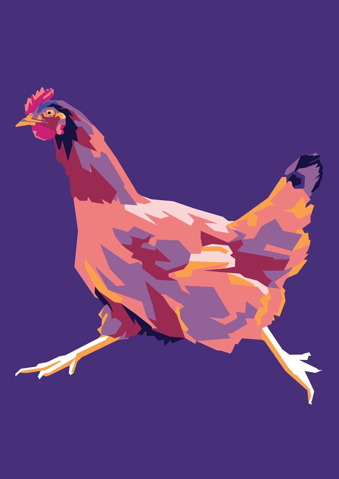 Chicken Limited Poster Artwork - Professional Wall Art Merchandise ...