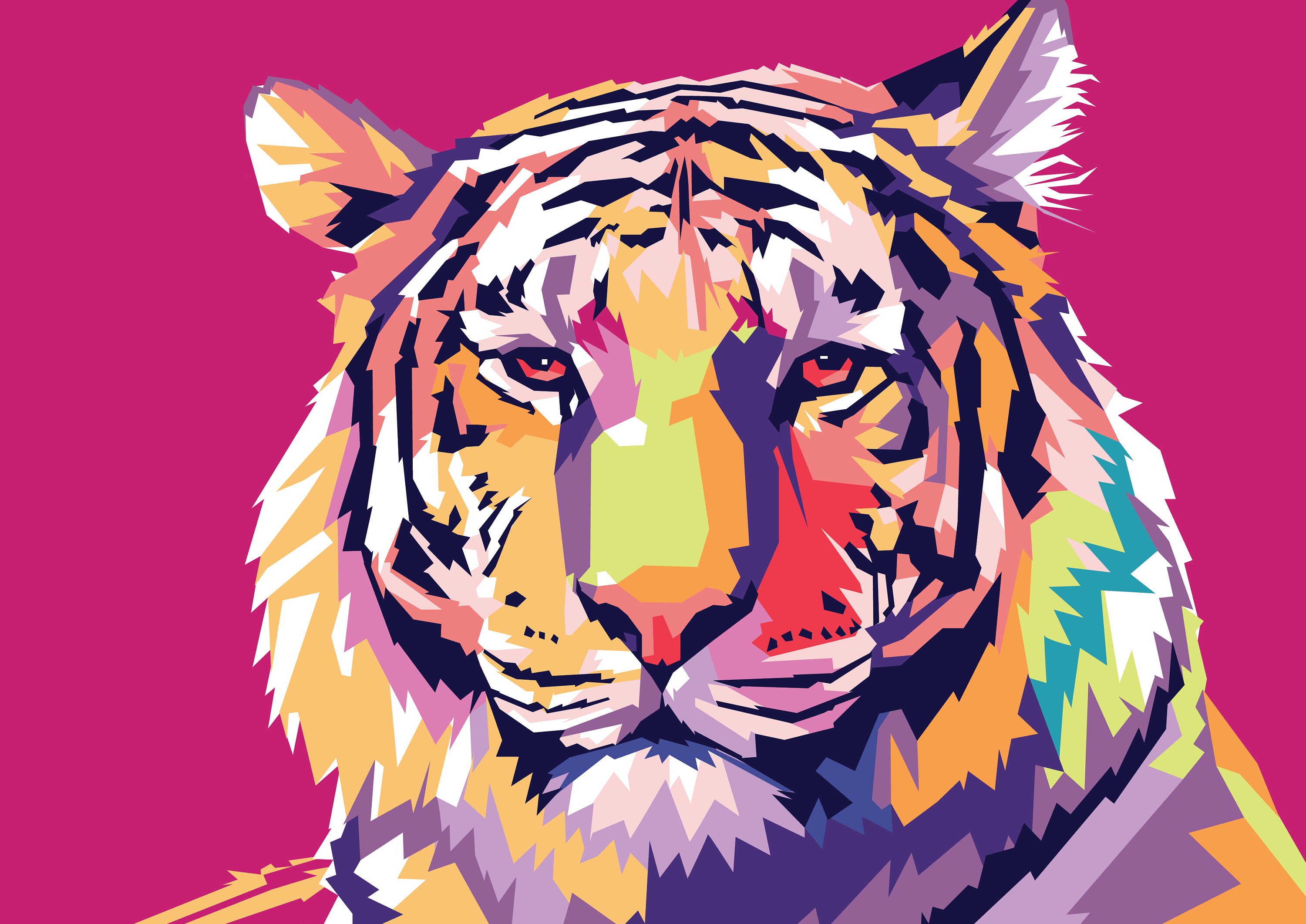 Tiger Limited Poster Artwork Profesional Wall Art Merchandise Más ...
